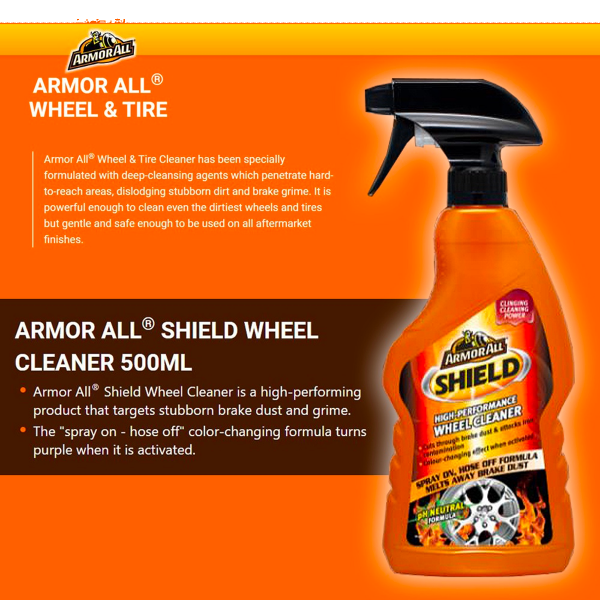 Armor All Shield Wheel Cleaner 500ml – Campnsea