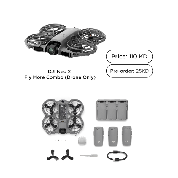 DJI Neo 2 Fly More Combo (Drone Only) – Campnsea