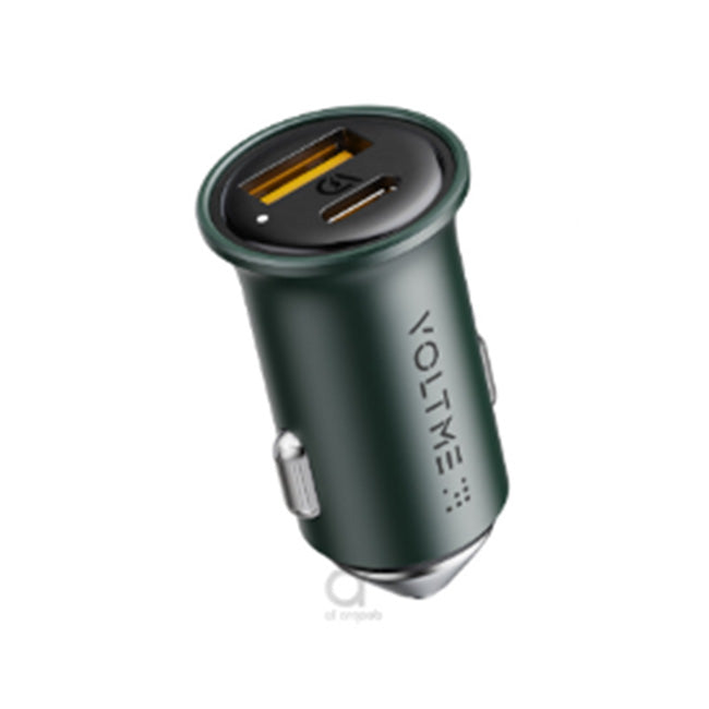 Voltme Cazo 20 CA Car Charger (20W) England Green – Campnsea
