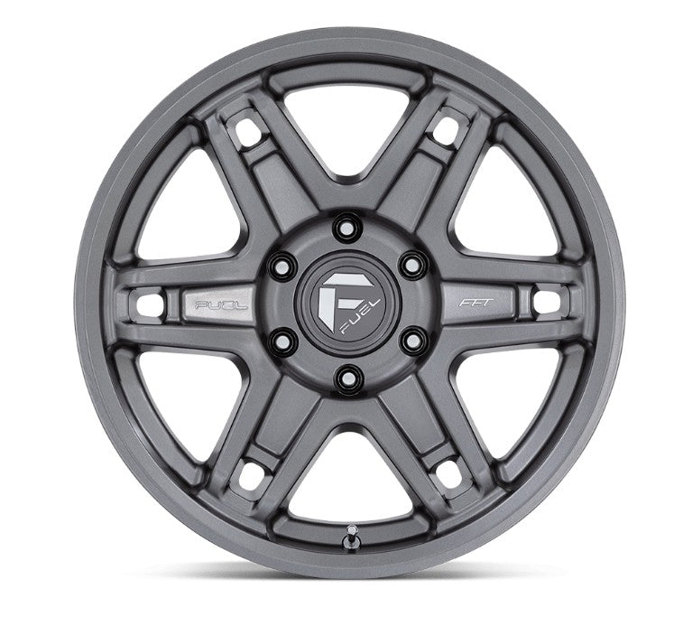 FUEL | D838 SLAYER | 17×8.5 6X135 1MM OFFSET | MATTE GUNMETAL – Campnsea