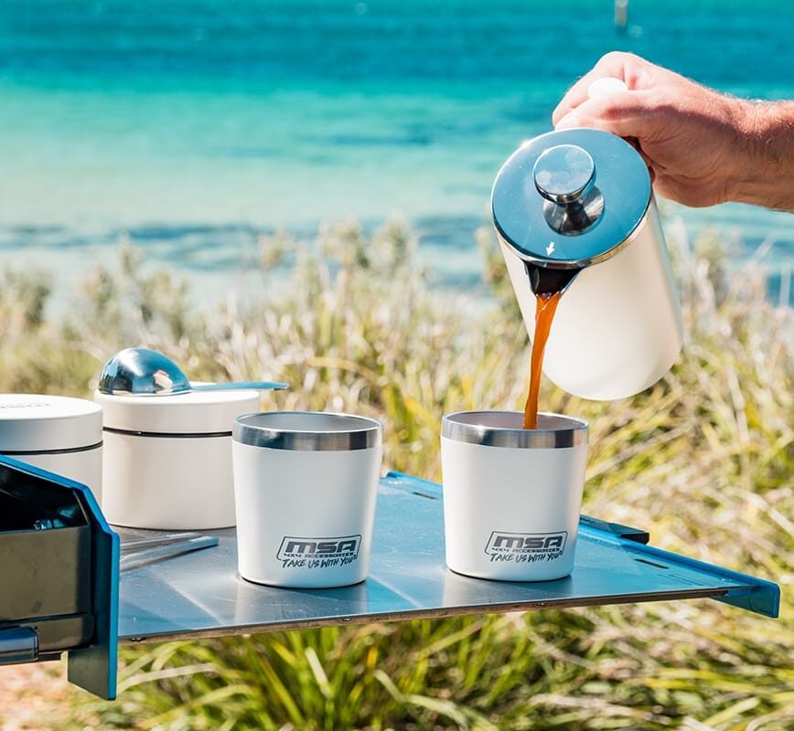 Deluxe Coffee Kit Cream – Campnsea