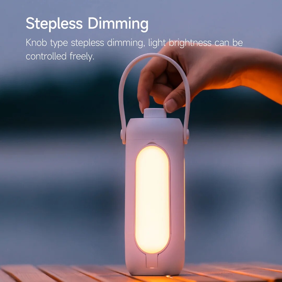 Multifunctional Camping Lamp 3 Color Lights 10000mAh Lampshade Night L ...