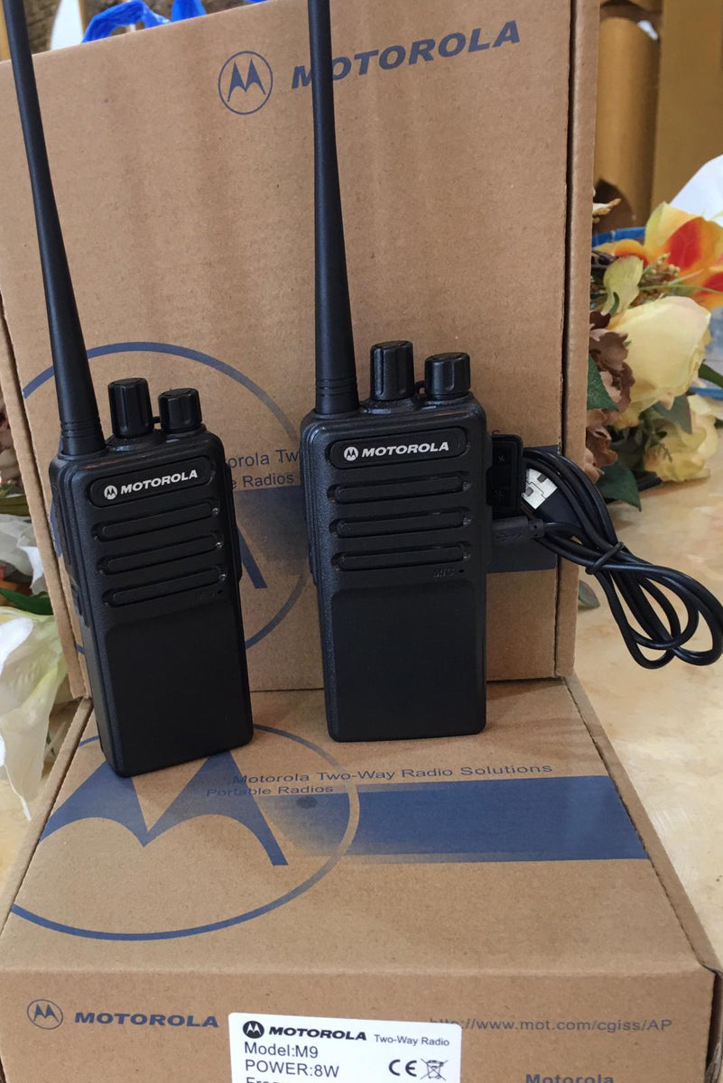 Motorola M9 Two Way Radios – Campnsea