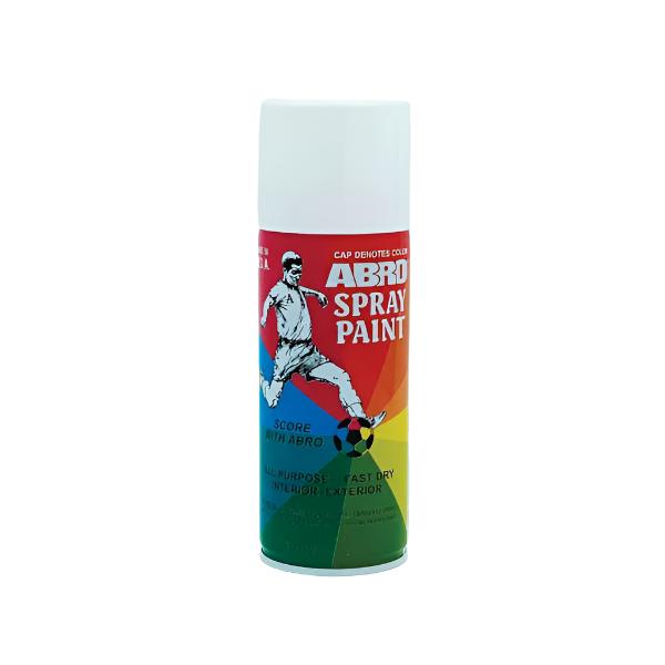 ABRO Spray Paint Gloss White 400ml – Campnsea
