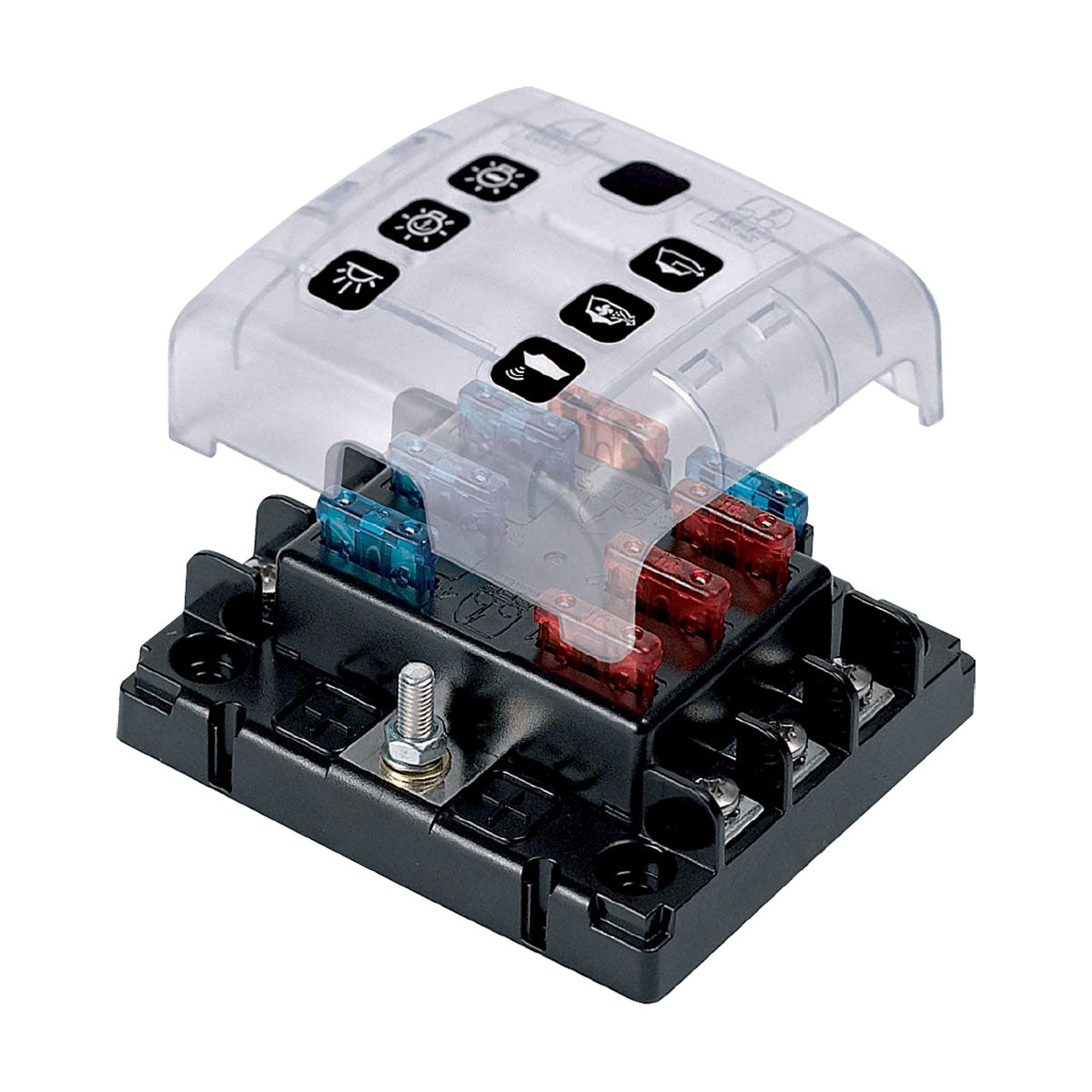 ATC Six Way Fuse Holder and Terminals – Campnsea
