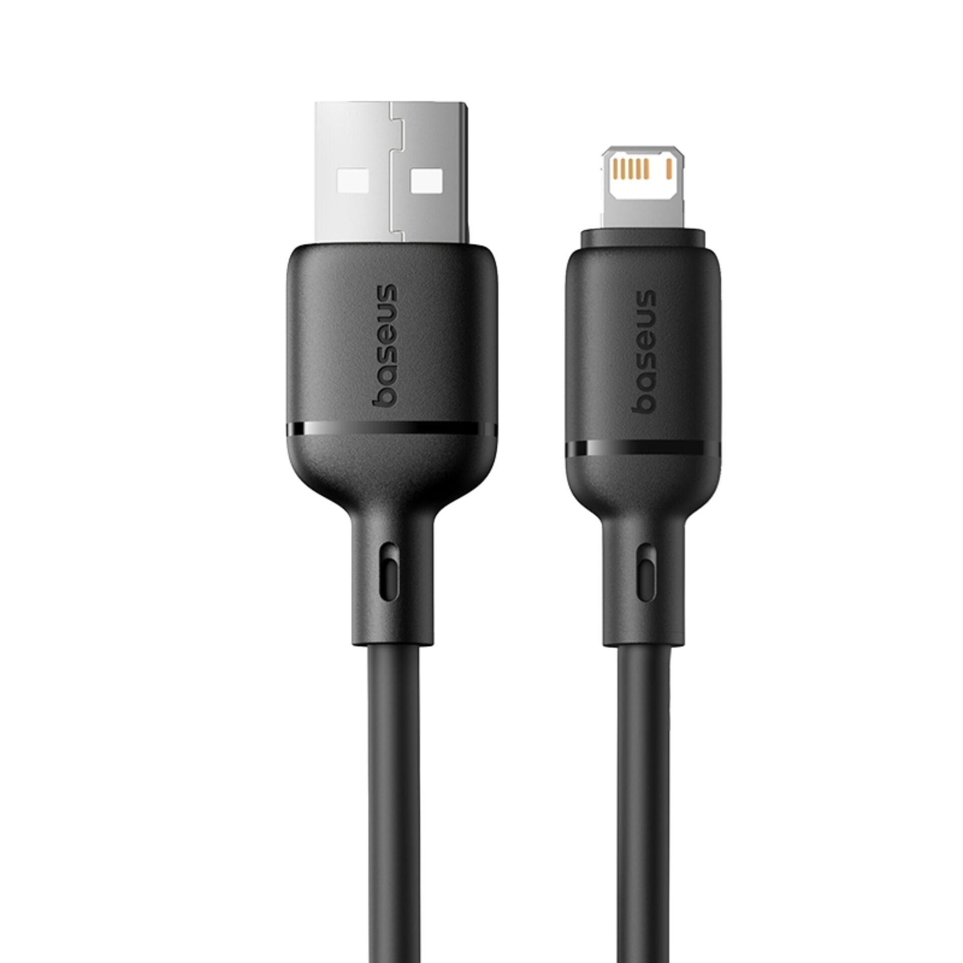 Baseus Silky Fast Charging Cable USB-A to iP 2m - Cluster Black – Campnsea