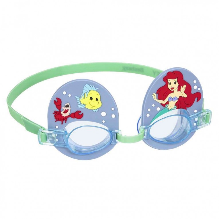 Bestway Deluxe Goggles Ariel (one pair of goggles, 1 assorted characte ...