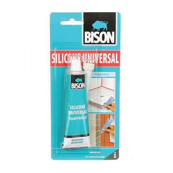 Bison Silicone Universal Transparant Card 60ml – Campnsea