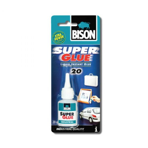 Bison Super Glue Industrial Blister 20G – Campnsea