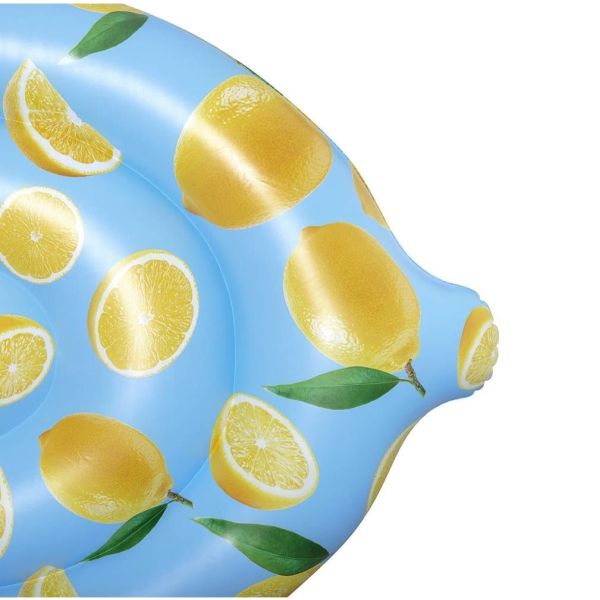 Bestway 69" X 48"/1.76M X 1.22M Scentsational Lemon Pool Float (Conten ...