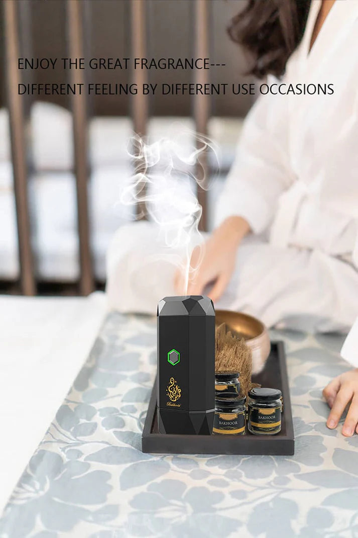 Crony Large B15 Portable Bukhoor Style Usb Type-C Power incense burner ...