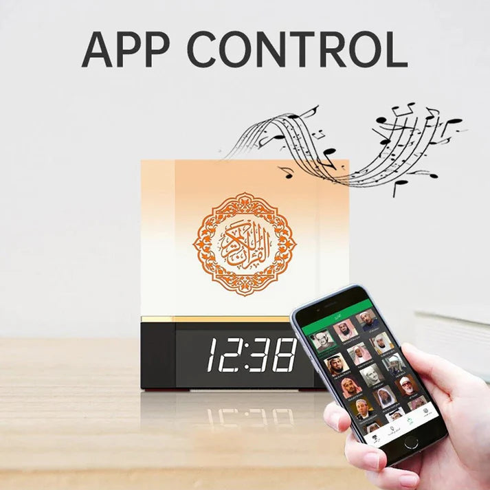 Crony SQ-303 Quran Cube Quran Speakers LED Touch Lamps Kaaba LED – Campnsea