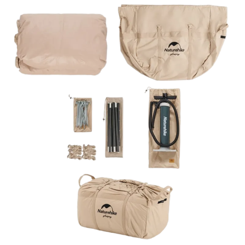 Naturehike Extend Air 12 X cotton inflatable tent quicksand - Gold ...